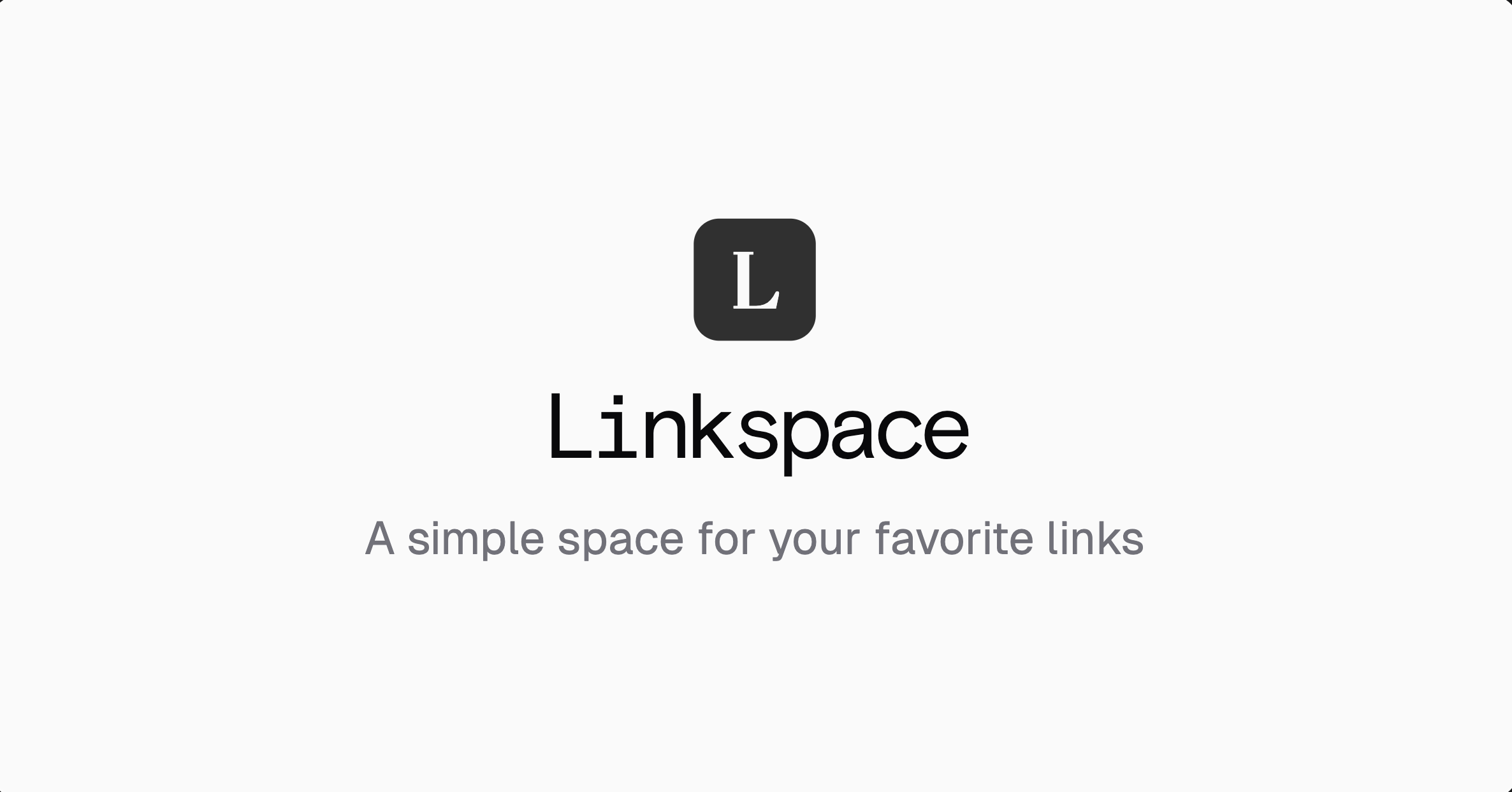 Linkspace